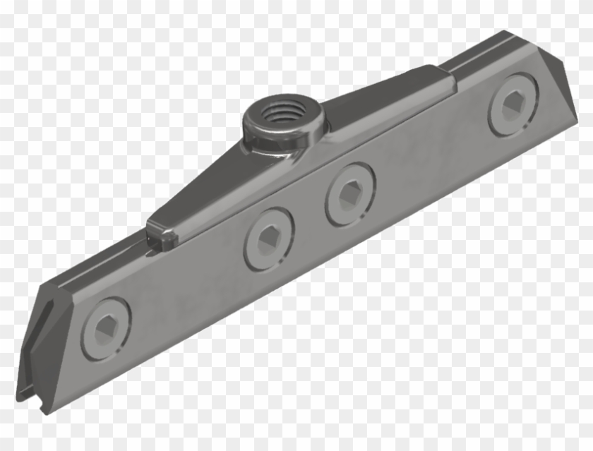 Clamp Short With Thread M16, For Grooved Contact Wire - Rifle, HD Png ...