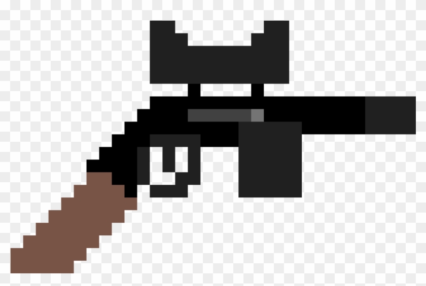 Sniper Rifle - Minecraft Enxada De Madeira, HD Png Download - 1184x1184 ...