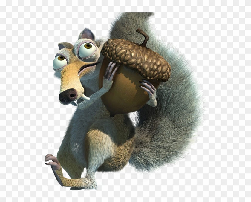 Ice Age Squirrel - Ice Age Scrat Animations, HD Png Download - 600x600 ...