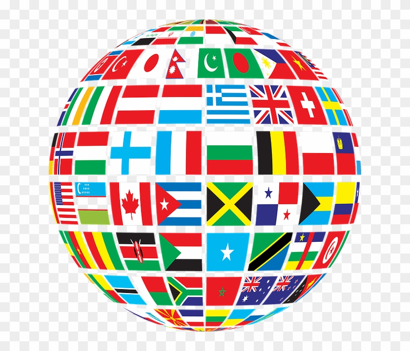 Social Studies - Globe With Flags Png, Transparent Png - 640x640 ...
