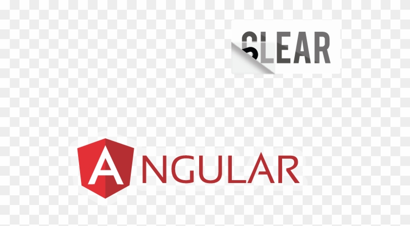 Angularjs Clear Shaped Sticker, Unixstickers - Angularjs, HD Png ...