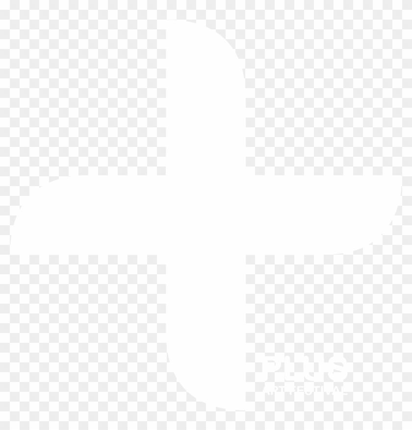 Plus Art Festival - Plus Transparent White, HD Png Download - 1849x1846 ...