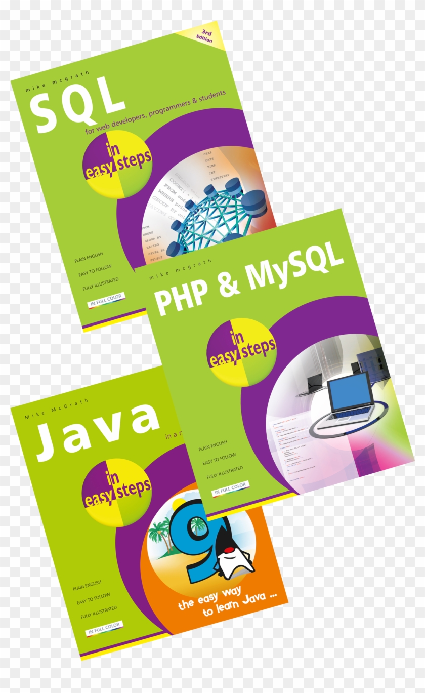 In Easy Steps Sql In Easy Steps, Php & Mysql In Easy - Graphic Design, HD Png Download ...