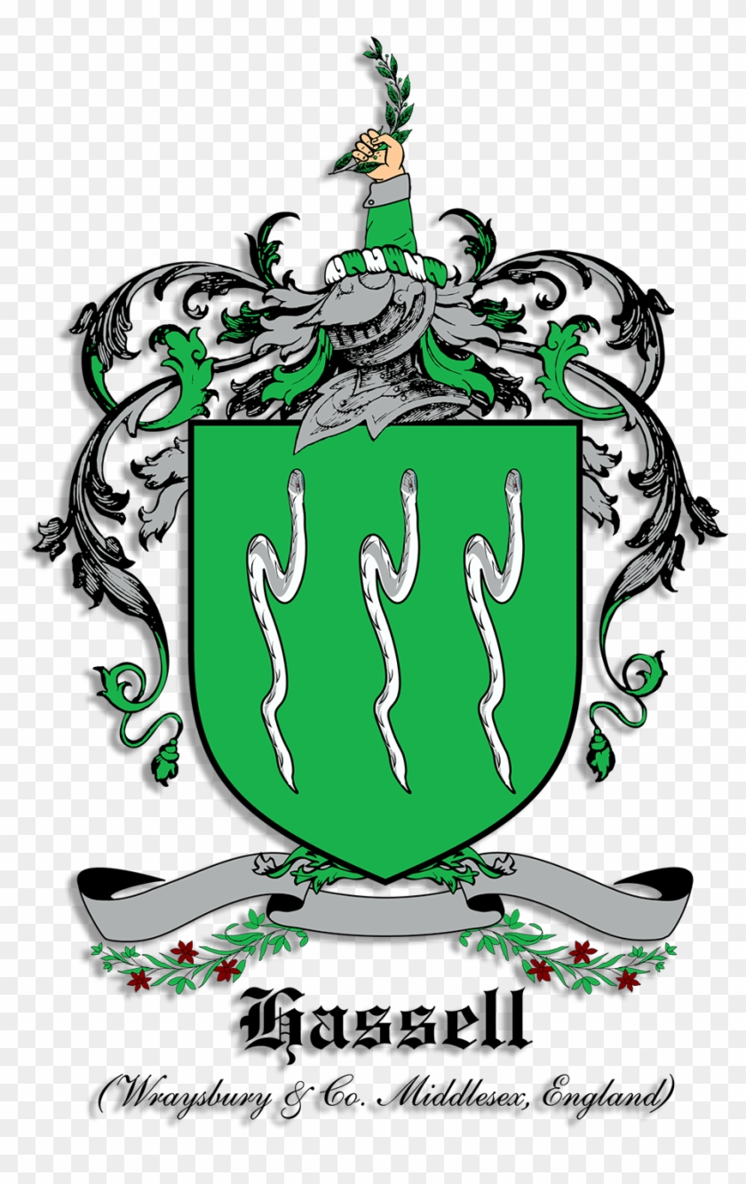 Family Crest Png - Hassell Coat Of Arms, Transparent Png - 918x1414 ...