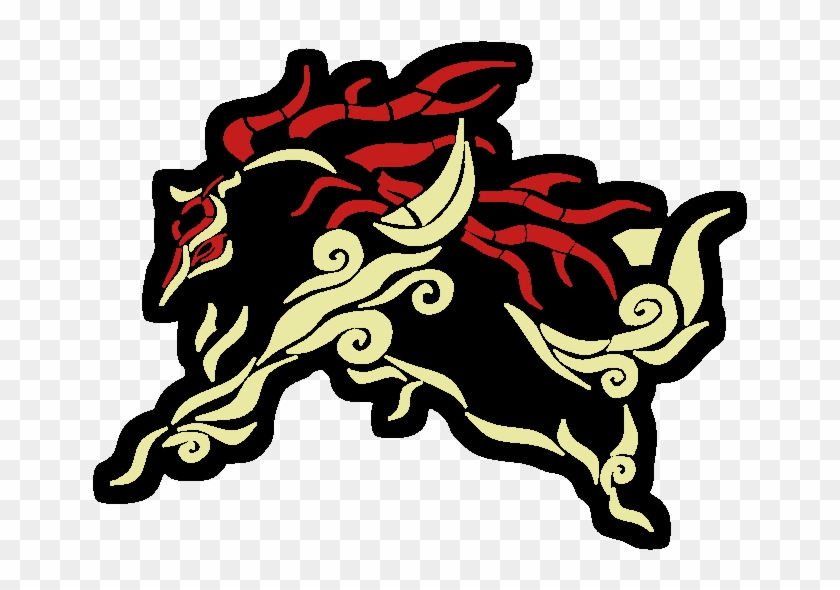 Amaterasu - Illustration, HD Png Download - 800x658(#5097389) - PngFind