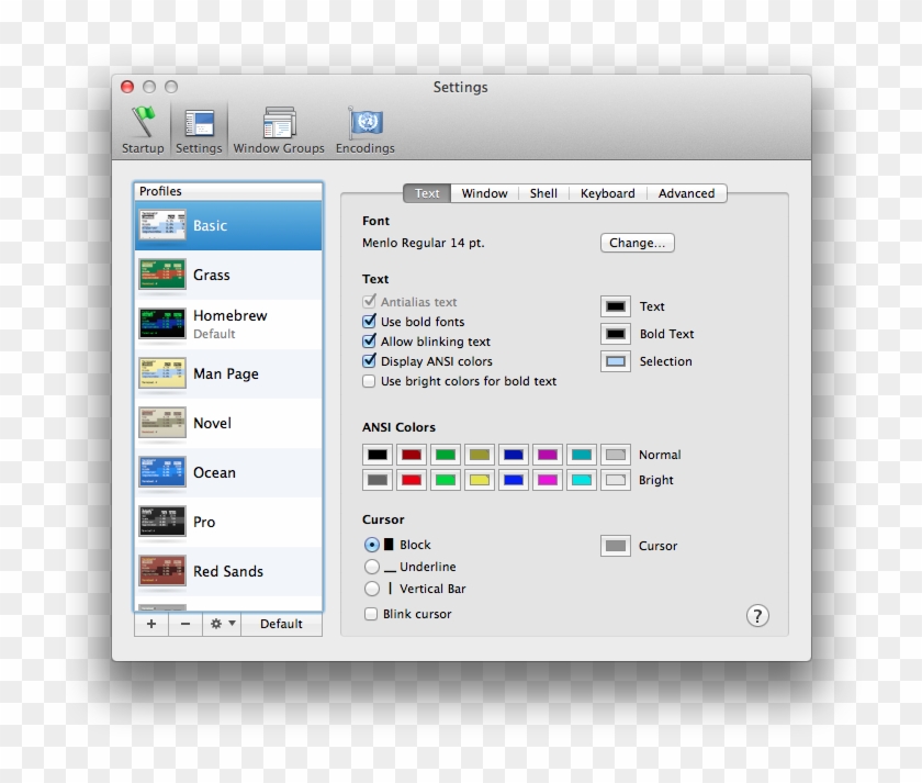 Configuring Your Command Line - Mac Os Windows Colors, HD Png Download - 751x648(#512864) - PngFind