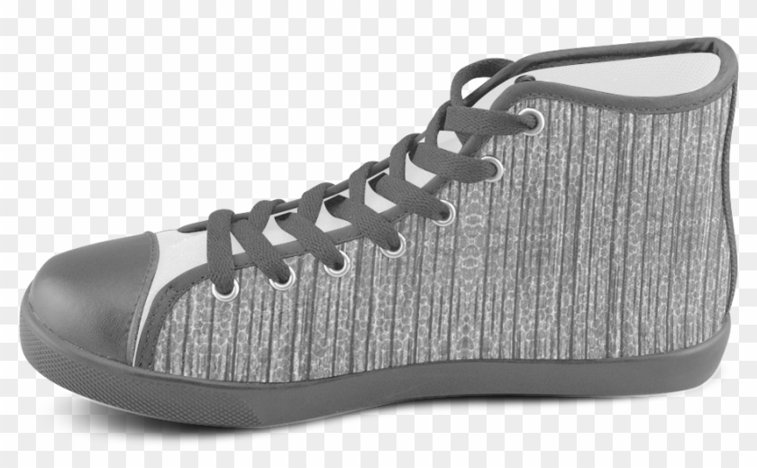 Dark Grunge Texture Men's High Top Canvas Shoes - Lion King On Shoes ...