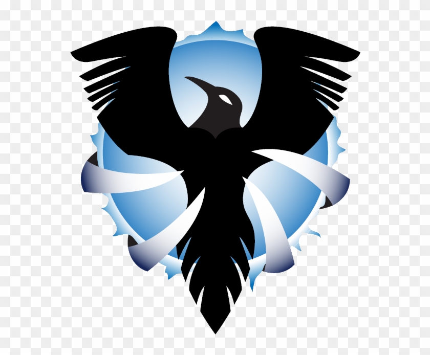 Raven Logo - Clan Raven Logo, HD Png Download - 712x712(#518766) - PngFind