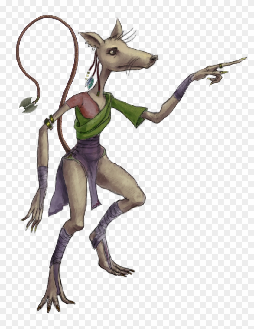 Human Rat Concept Art , Png Download, Transparent Png - 1052x1314 ...