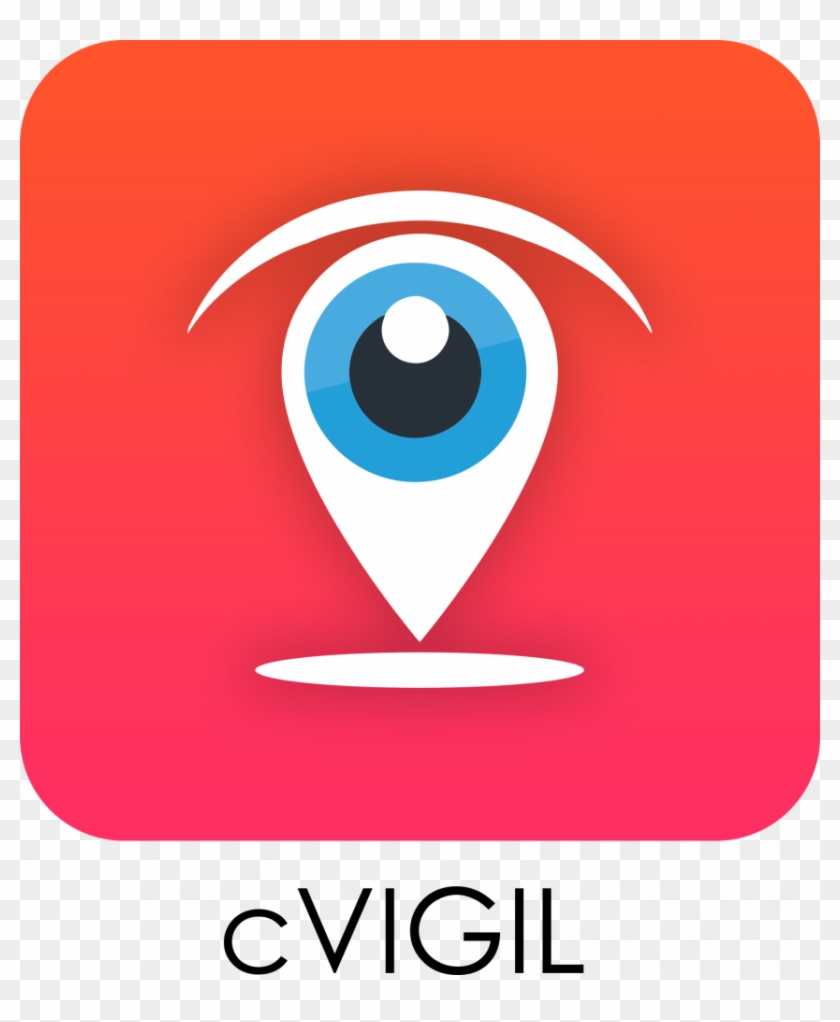 Cvigil Logo - Cvigil App - Cvigil App, HD Png Download - 855x1000(#5111461) - PngFind