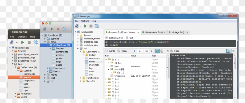 Native And Cross-platform Mongodb Manager - Mongodb Gui, HD Png ...