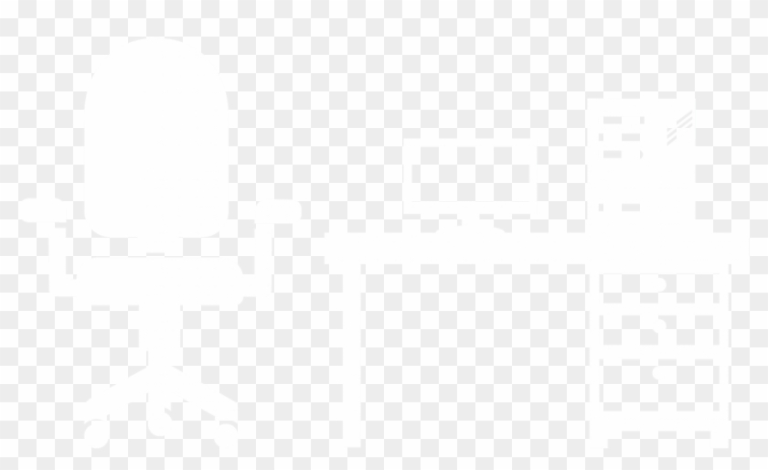 Office Desk Icon White - Desk, HD Png Download - 1170x1170(#5130036 ...