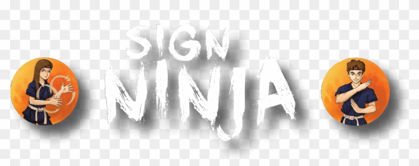 Sign-ninja - Calligraphy, HD Png Download - 1195x404(#5133555) - PngFind