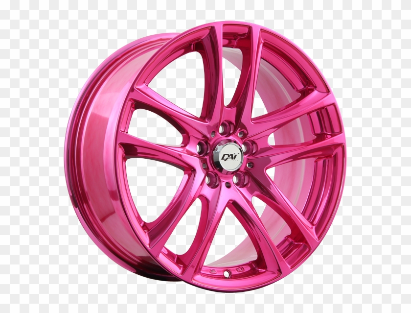 Dai Gts Wheel - Candy Pink Alloy Wheels, HD Png Download - 600x600 ...