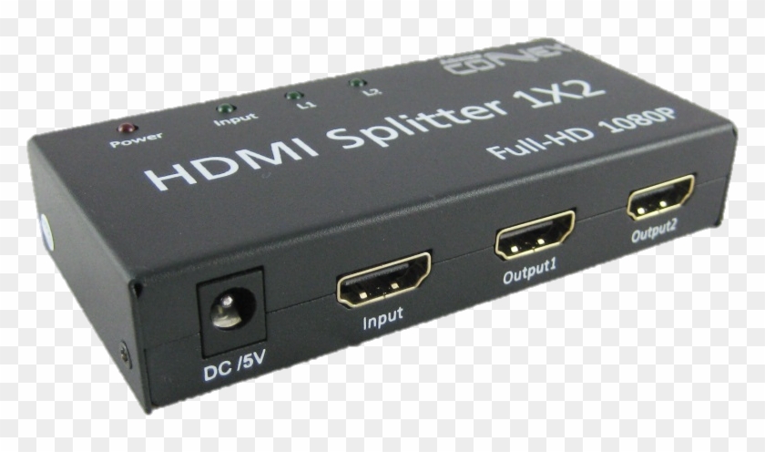 2 Ports Hdmi Splitter, HD Png Download - 1073x806(#5169610) - PngFind