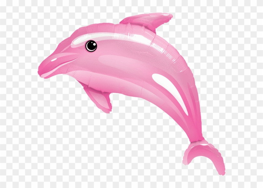 42 Giant Delightful Dolphin Balloon Pink Sea Life Mammals - Dolphin ...