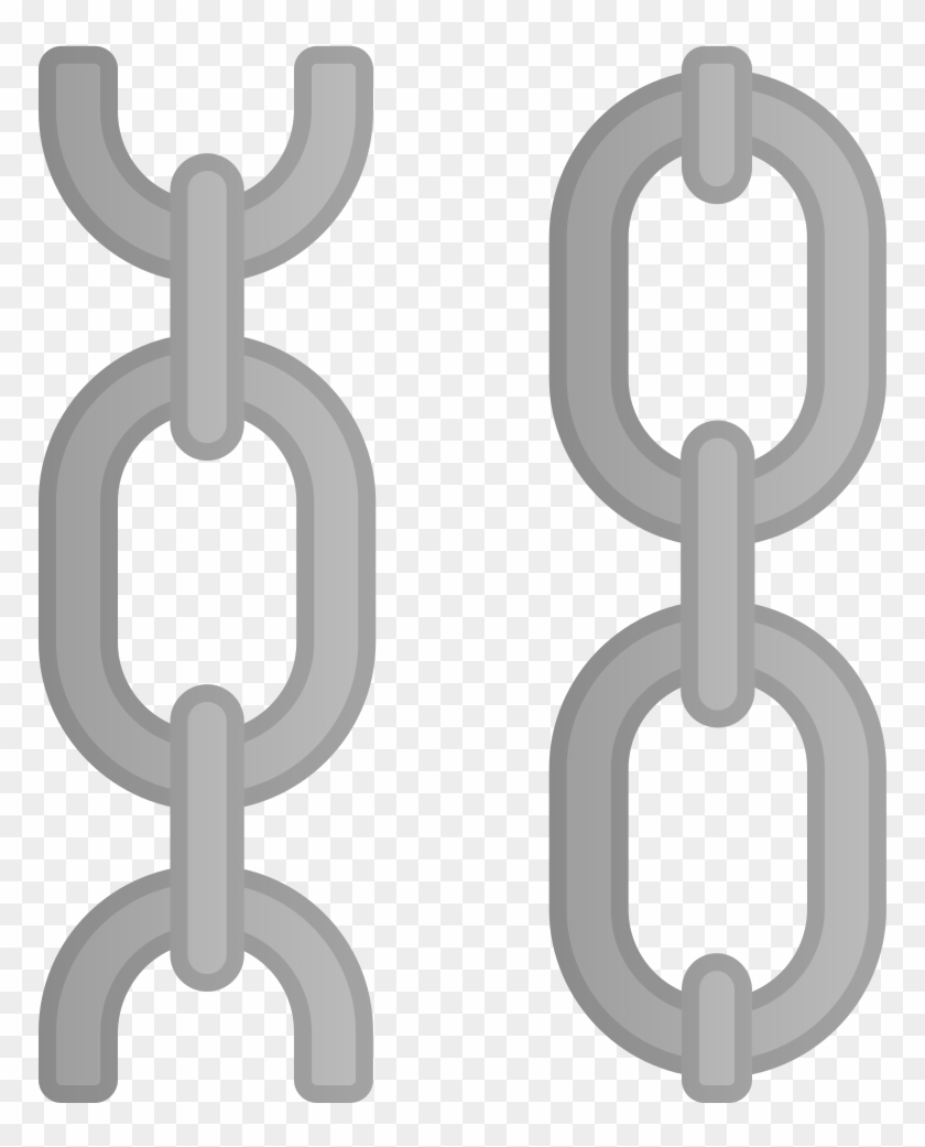 Chains Icon - Chain Emoji Png, Transparent Png - 1024x1024(#522727 ...