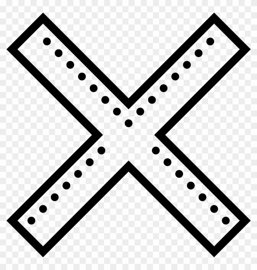 X-shape Png Download Image - Line Art, Transparent Png - 1600x1600 ...