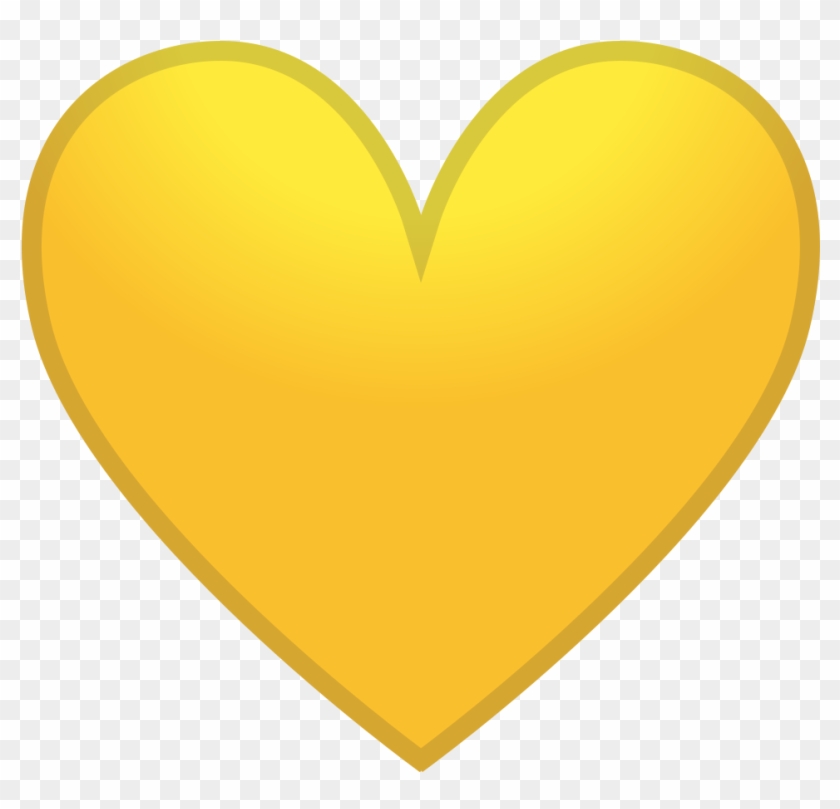 Yellow Heart Icon - Love Icon Yellow, HD Png Download - 1024x1024 ...