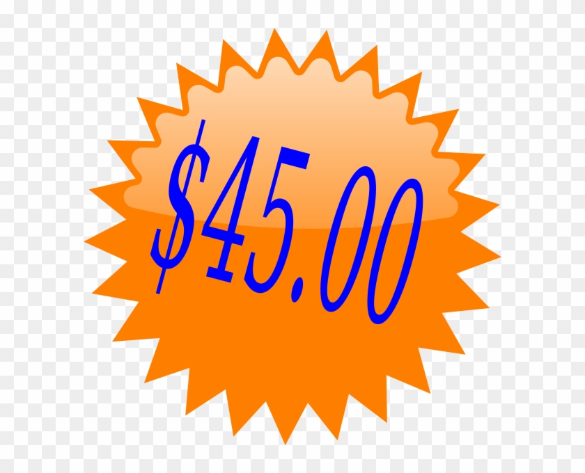 45 Price Tag, HD Png Download - 600x600(#527457) - PngFind