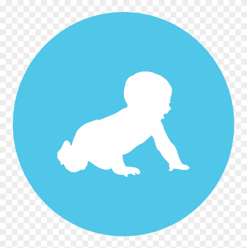 Baby Crawling Png - Logo Social Media Apps, Transparent Png - 755x765 ...