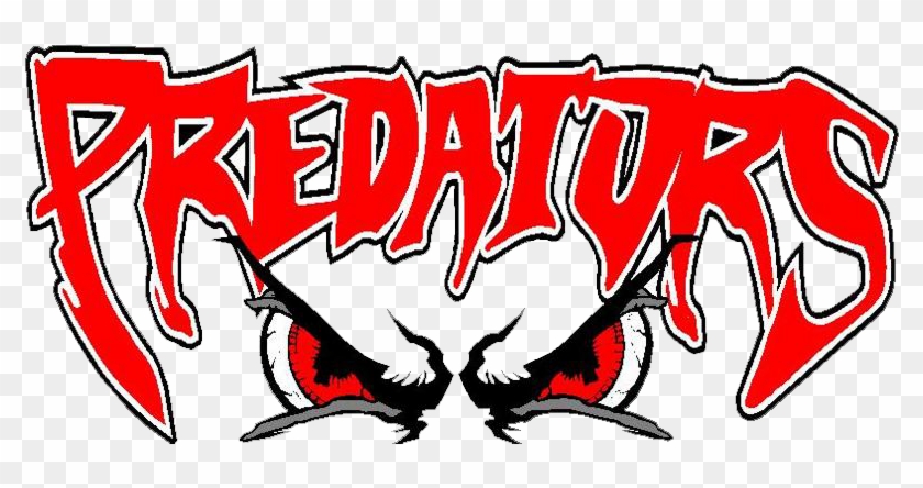 Predators Team Logo - Predators Baseball, HD Png Download - 800x457 ...