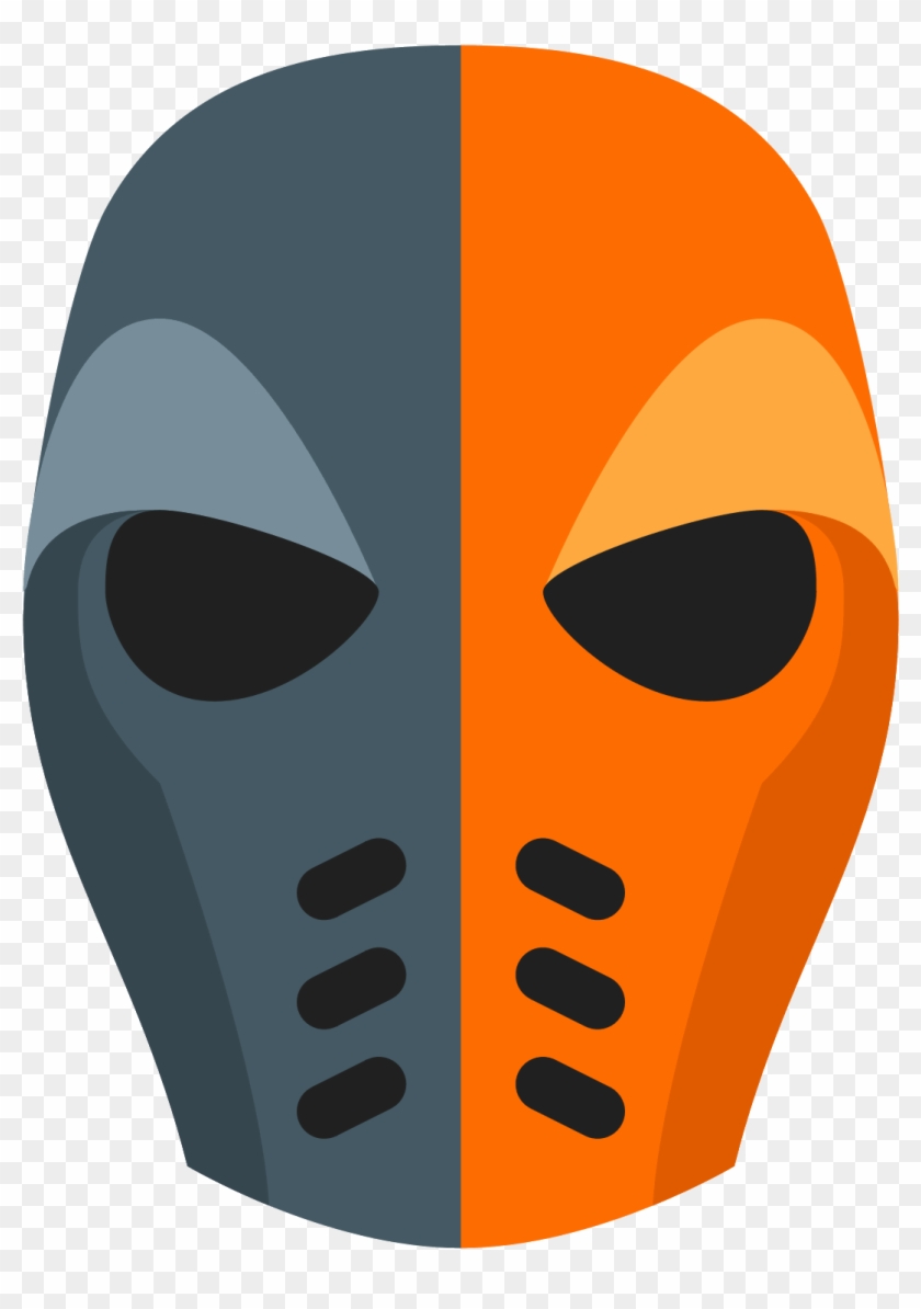 Deathstroke Clipart Mask - Deathstroke Face Png, Transparent Png ...