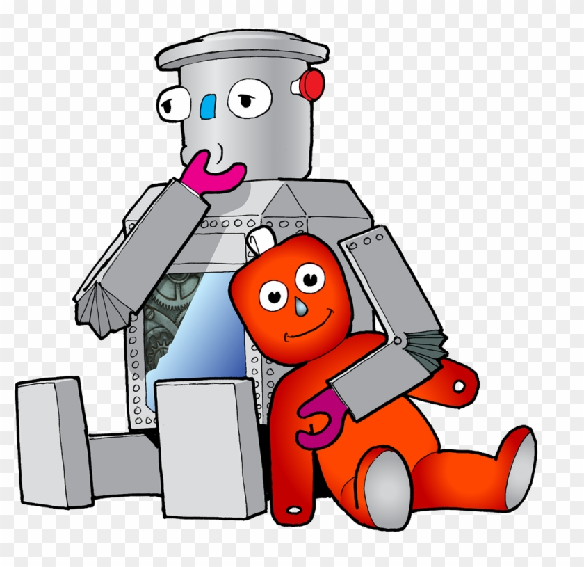 Otto Teddy-rob - Cartoon, HD Png Download - 1200x1102(#5217701) - PngFind