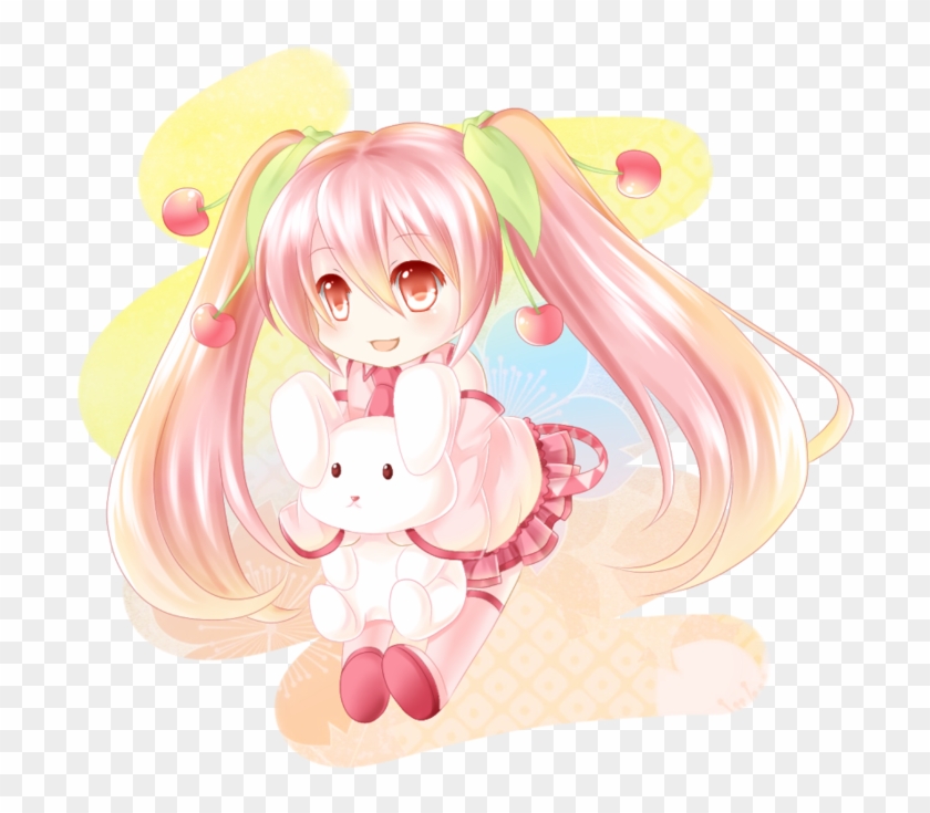 Absolutely Heart Melting, Sakura Miku[vocaloid] - Sakura Miku Kid, HD ...