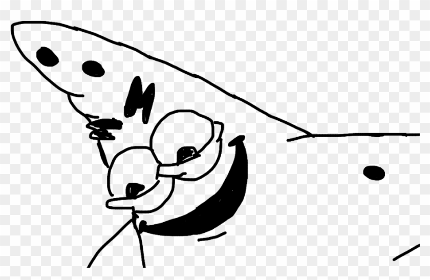 #meme #patrick #patrickstar #spongebob #freetoedit - Line Art, HD Png ... #meme #patrick #patrickstar #spongebob #freetoedit - Line Art, HD Png ...