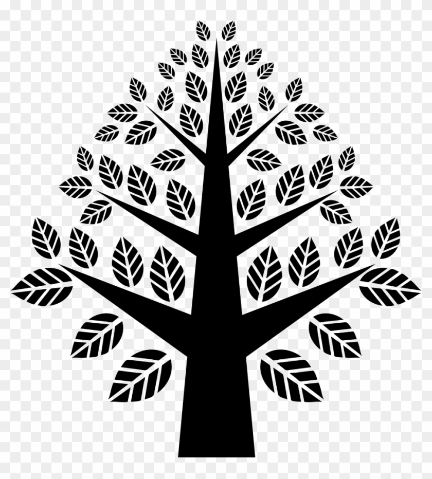 Png File - Symmetrical Tree, Transparent Png - 922x980(#5255681) - PngFind