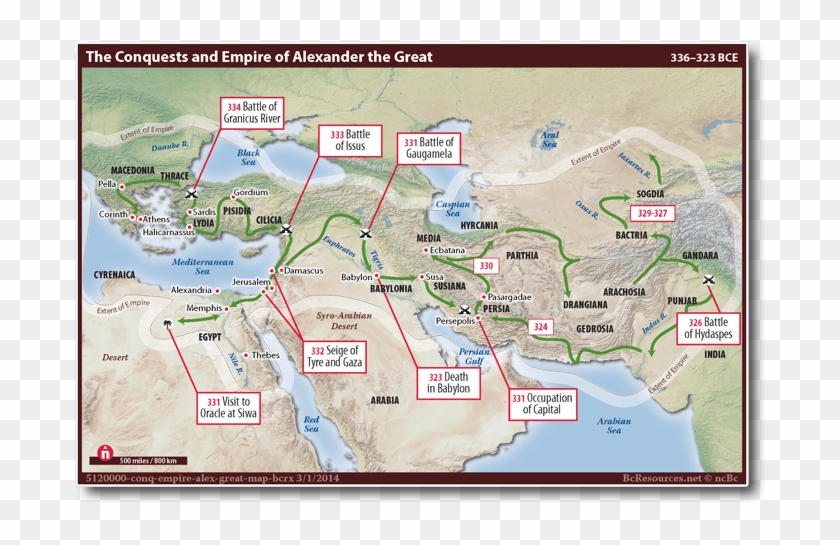 Alexander The Great In Battle Map