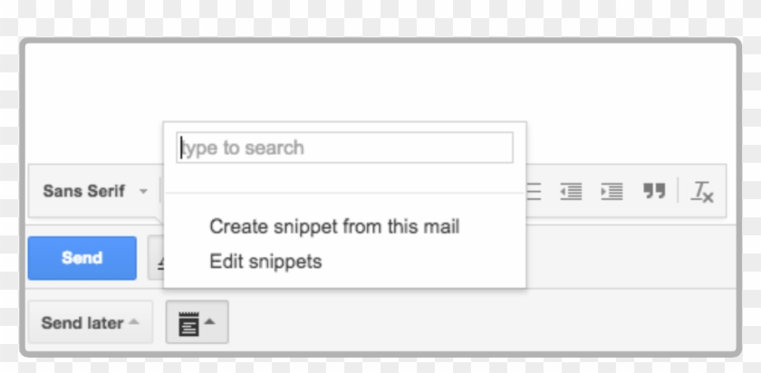 Click The Snippets Button To Create A New Snippet Or - New Snippet ...