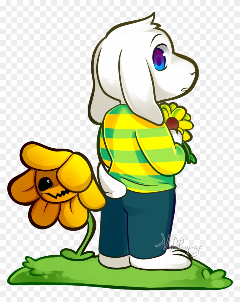 Mwg Undertale Flower Yellow Clip Art Plant - Cartoon, HD Png Download ...