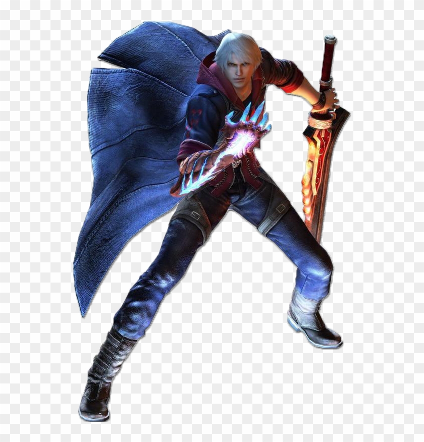 Photo Dante - Character Devil May Cry, HD Png Download - 552x796 ...