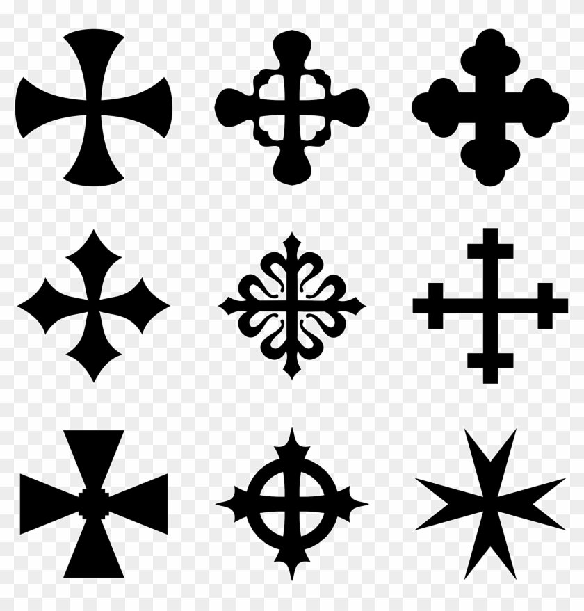 Heraldry Vector Cool - Heraldic Cross, HD Png Download - 2400x2400 ...