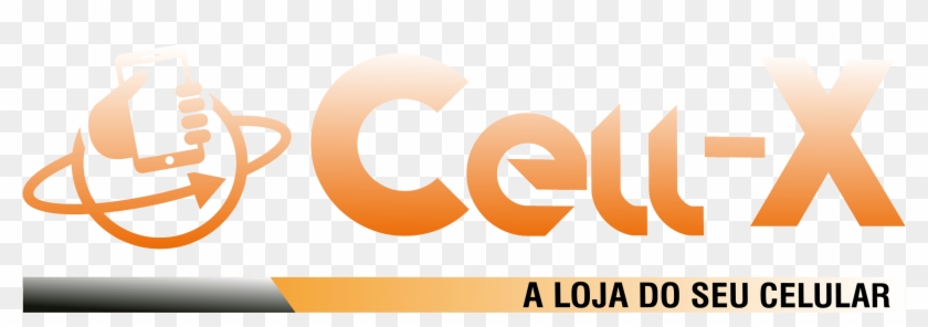 Logotipo Cell X A Loja Do Celular - Graphic Design, HD Png Download ...