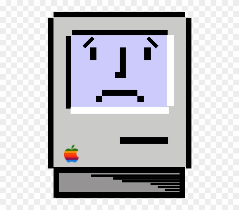 Sad Mac Face - Sad Mac, HD Png Download - 540x714(#532035) - PngFind