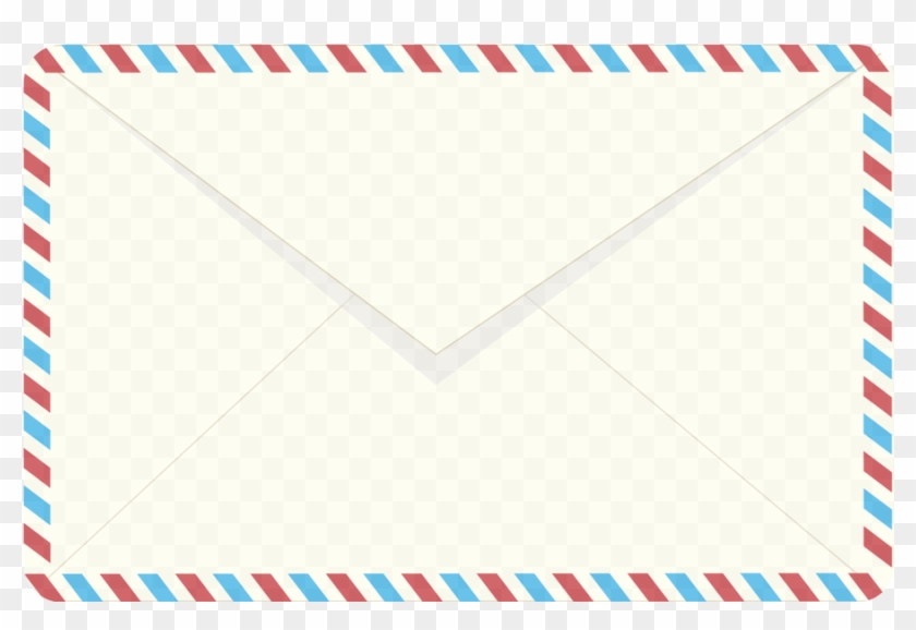 Envelope Border Pattern Red White Blue Border Envelope | Envelope With