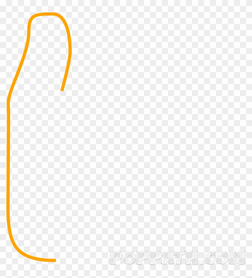 Draw A Curve Like Shape For The Thumb As Shown, HD Png Download ... Draw A Curve Like Shape For The Thumb As Shown, HD Png Download ...