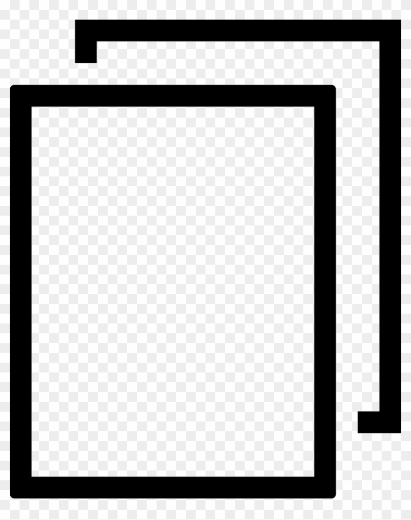 Png File Svg - Simbolo De Hojas De Papel, Transparent Png - 802x981 ...