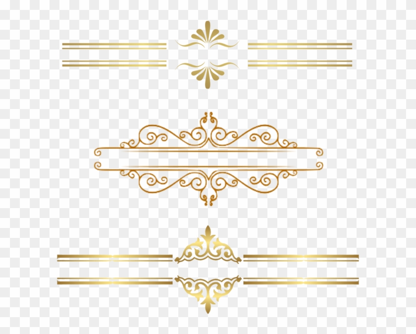 Gold Outline Png - Gold Certificate Frame Png, Transparent Png ...