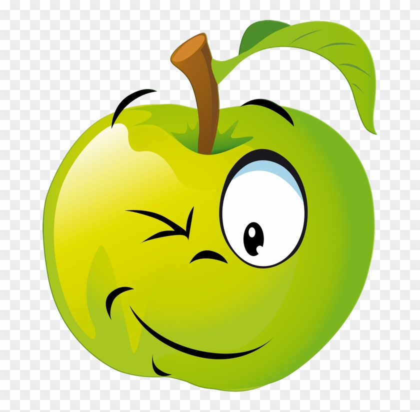 Фото, Автор Missis - Fruits Smiley, HD Png Download - 670x744(#5309307 ...