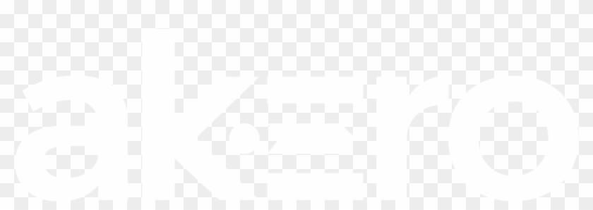 White Version Of Akero Therapeutics Logo, HD Png Download - 1200x381 ...