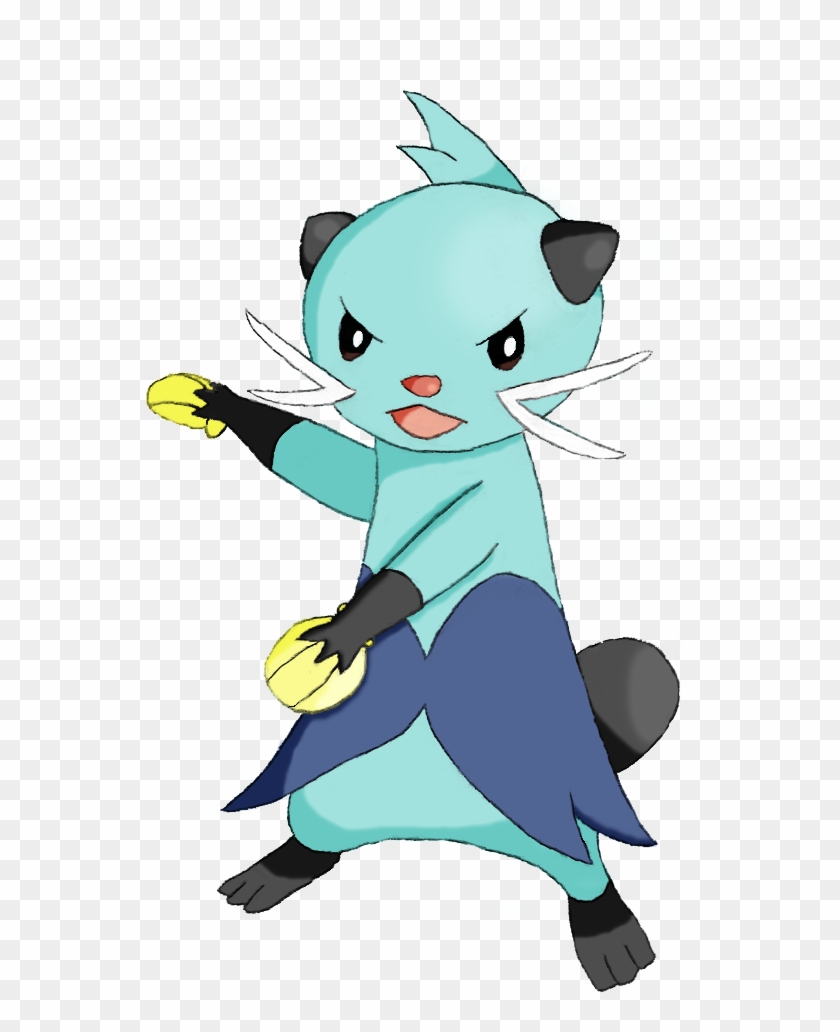 Dewott - Cartoon, HD Png Download - 606x991(#5324501) - PngFind