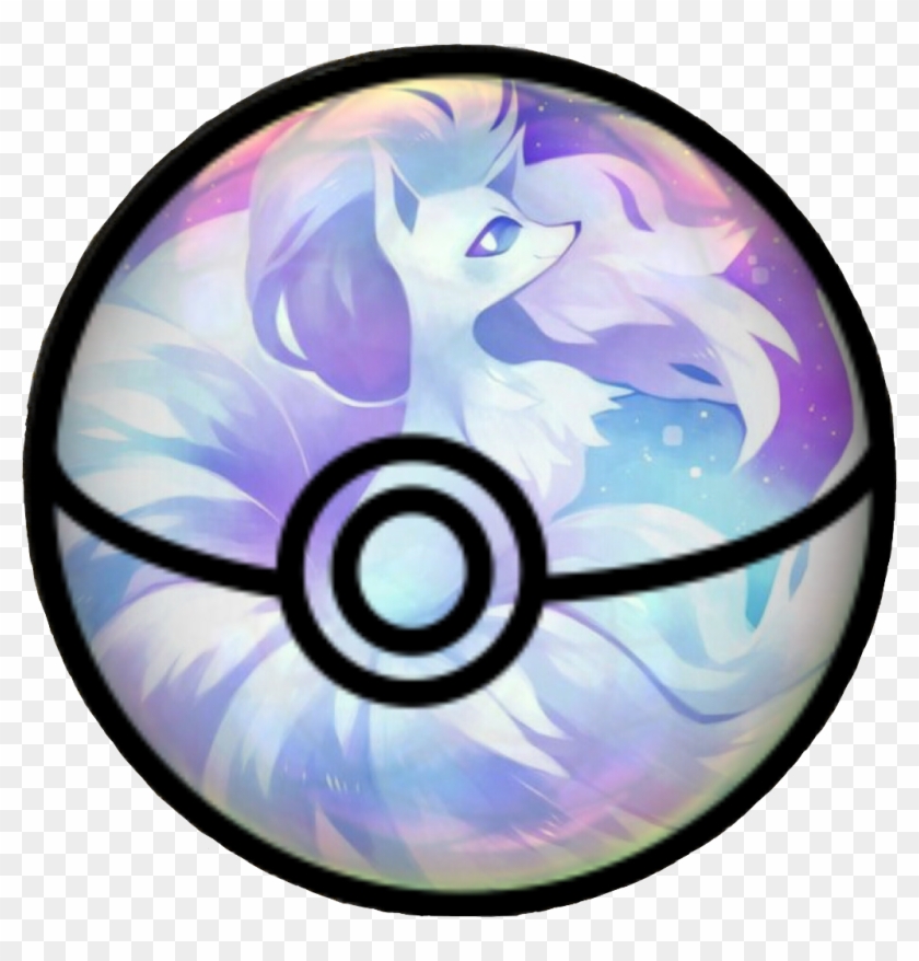 #pokemon #pokeball #ninetales #pretty #pastel #alolan - Alolan ...