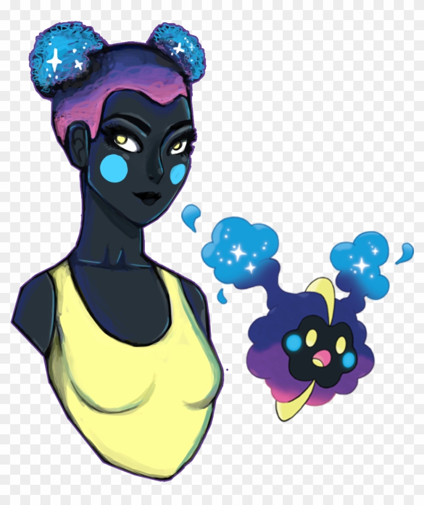 Humanoid Cosmog For Fun - Pokemon Sun And Moon Nebby, HD Png Download ...