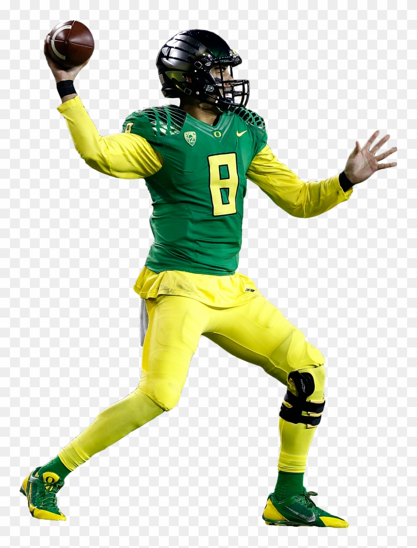 Marcus Mariota - Kick American Football, HD Png Download - 761x1024 ...