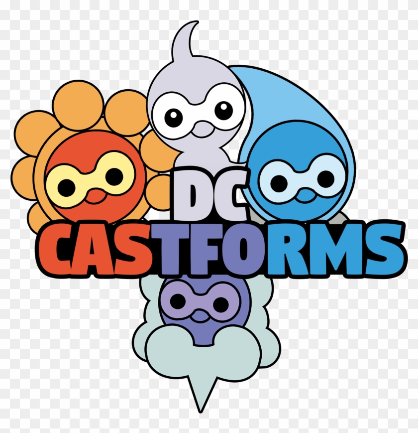 Dc Castform - Cartoon, HD Png Download - 2000x2000(#5346177) - PngFind
