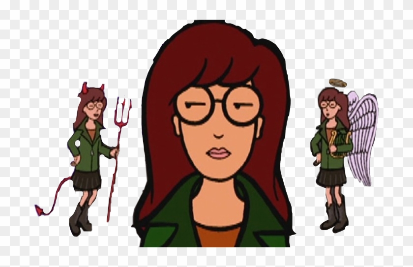 Daria Sticker - Daria Morgendorffer, HD Png Download - 701x463(#5346703 ...